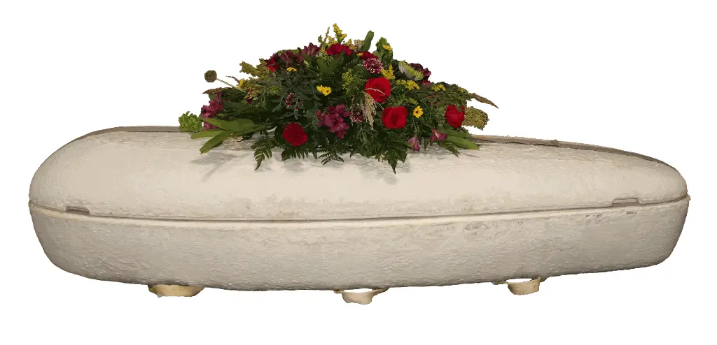 Loop Living Cocoon Mushroom Casket
